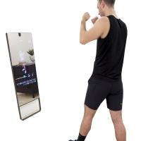 China 55inch Interactive Fitness magic mirror display with Personalized Workouts and Heart Rate Monitor for sale