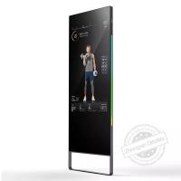 China 49inch Fitness Exercise Mirror Screen Virtual Trainer 49 Lcd Android With Body Composition Analysis for sale