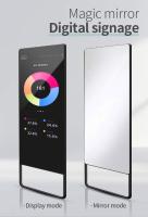 China 55inch Interactive Fitness magic mirror display with Personalized Workouts and Heart Rate Monitor for sale