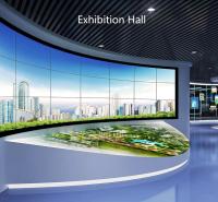 China 65inch 3.5mm bezel LCD Screen LED Back Light Panel Type 1920x1080 FHD 4x4 Video Wall for Outdoor Advertising for sale