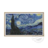 China 50inch Resolution Wood Art Lcd Picture Frame With Wide Viewing Angle And /VGA/USB Connectivity for sale