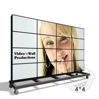 China 46inch 0.88mm bezel Active Area H / V 1073.8x604mm Led Video Wall Complete System for Indoor Conference Hall for sale