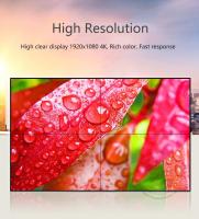 China Panel Size 55 inch 1.8mm Pixel Pitch LCD Video wall Bracket for TV Wall Background Mounting for sale