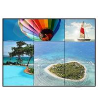 China Original 55 Inch 0.88mm bezel 3x3 IPS LCD LED TV Video Wall Display 800nits 1080p 4K Wall Mounted Video Wall for sale