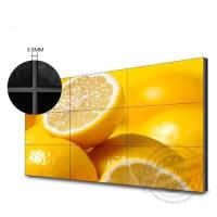 China SDK Function 49Inch 3.5mm bezel 3x3 Led Backlight Full Hd Lcd Video Wall Display For Welcome for sale
