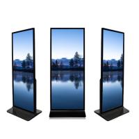 China 75inch 3840*1440 Resolution Android/Windows Free standing lcd monitor with 4000 for sale