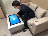 China 49 Inch LCD Multi Touch Screen Table Touch Table Kiosk with SUMSUNG LG Panel for sale
