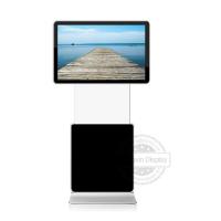 China 43inch 360 Degree Rotating LCD Digital Signage Floor Stand LCD Touch Screen for Advertising for sale
