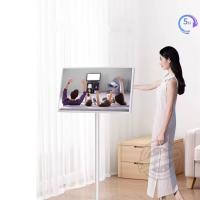 China Stand By Me TV 21.5 27 32 Inch Smart Touch Screen Portable Movable Rechargeable LCD Smart TV for sale