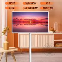 China Capacitive Touch 24 Inch LCD Screen TV with Built-in Dual Microphone and Android 12 for sale