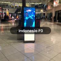 China New Poster Led Display P1.25 COB Indoor Ultra Thin Commercial Floor Stand LCD display for sale