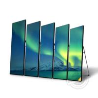 China Full Color Outdoor Advertising Rental Curved Digital Mobile Flexible SMD Poster Gas Window TV LED Screen Display Module Size 320x160mm for sale