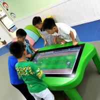 China Android Operating System 32inch Touch Screen Table for Kids Interactive Games in Black for sale