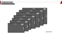 China Ultra Thin Bezel 55 Inch Open Frame LCD Screen Outdoor Advertising Player Display 3000 Nits Digital Signage High Brightness for sale