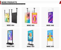 China Ultra Thin Bezel 32 43 55 Inch Android Cafe Shop Digital Screen Lcd Restaurant Digital Menu Board Display Screen for sale
