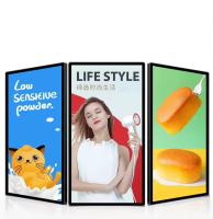 China Ultra Thin Bezel 32 43 55 Inch Android Cafe Shop Digital Screen Lcd Restaurant Digital Menu Board Display Screen for sale