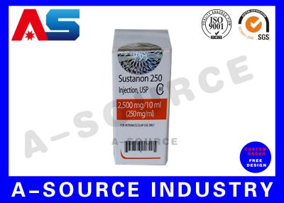 China Holographic Custom Printed Boxes , Medicine Packaging Boxes For Products peptide vials for sale
