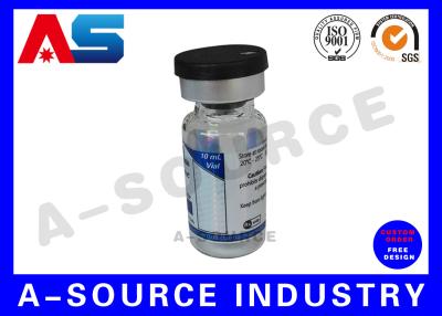 China Custom Product Labels Custom Clear Labels For Dropper Bottles With Flip Off Cap for sale