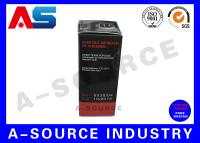 China Bodybuilding / Test Enanthate Custom Packaging Boxes Printing With Free Design 10ml bottle labels for sale