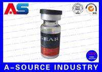 China Peptide Vial Labels Of 10ml Glass Vials , Custom Peptide Sticker Printing for sale