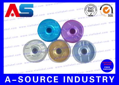 China Multicolor  Plastic Bottle Closures Flip Off Caps For Small Glass Serum Vials 11mm, 13mm, 20mm for sale