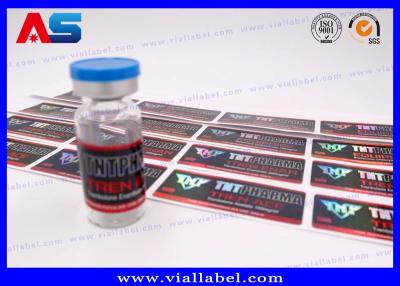 China Peptide Pprofessional Glass 10ml Vial Labels Printing In Personalized for sale