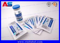China Custom Pharmaceutical Print Hologram 10ml Vial Labels Adhesive Prescription Medicine Labels for sale