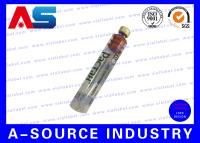 China Plastic Custom Adhesive Peptide Bottle Labels 10ml For Peptide Tubs Pharmaceutical Printing for sale