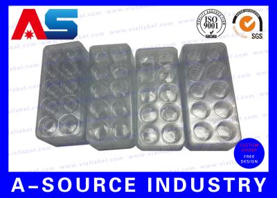 China Medical Disposable Vial Plastic Pharmaceutical Blister Packaging For 10 1ml / 3ml / 10ml Vials Box for sale