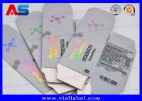 China Hologram 10ml Vial Boxes Custom Box Printing  For Dropper Bottles for sale
