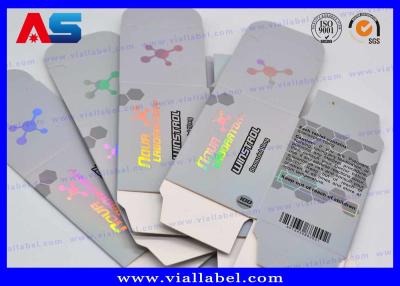 China Hologram 10ml Vial Boxes Custom Box Printing  For Dropper Bottles for sale