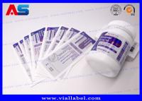 China PP PET Plastic Adhesive Pill Bottle Sticker Custom Printing custom bottle labels for sale