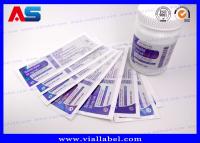 China PP PET Plastic Adhesive Pill Bottle Sticker Custom Printing custom bottle labels for sale