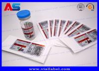 China CMYK Peptide Vial Labels For Medicine Glass Bottle Sticker Printing Factory Waterproof Strong Adhesive for sale