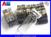 China PETG / PVC Heat Shrink Sleeve Label For 10ml Glass Or Plastic Bottle Cap Sealing for sale