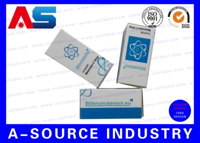 China Common CMYK / Panton Printed 10ml Vial Boxes , 10ml Bottle Boxes For Pharmacy for sale