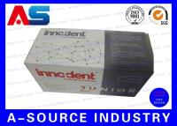China Medicine Carton Hcg Carton 10 × 2 ml Vials Box With Plastic Tray Paper Insert Leaflet for sale