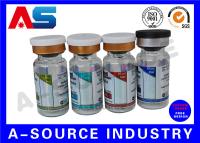China Customized Free Design Logo Hologram Vial Stickers 10ml 20ml Packaging for sale