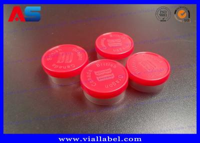China 20mm British Dragon Vial Cap Glass Bottle Caps Plastic Aluminum With Ring for sale