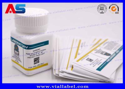 China Plastic Childproof Clear Pill Bottles Strong Adhesive Waterproof For Oral Tablet for sale