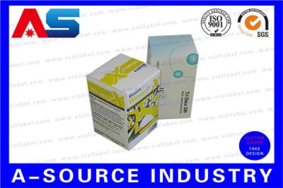 China Glossy / Matt Bio Custom 10mL Vial Box Cardboard Moving Boxes For Lab Test boxes for vials for sale