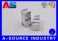 China Anabolic Peptide Pharmabox Printing For 10ml vials With Embossed Logo Matt Printing SP Pharma Design for sale
