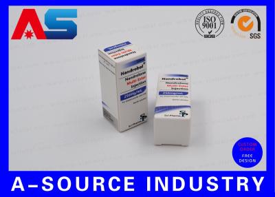 China Anabolic Peptide Pharmabox Printing For 10ml vials With Embossed Logo Matt Printing SP Pharma Design for sale
