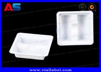 China White Color Plastic Tray To Hold 2× 2ml Vial For Semaglutide Packaging MOQ 100pcs for sale