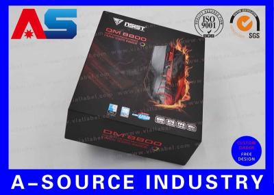 China Luxury Noble Musclation Hcg Medicine Packaging Box Printing With Uv Spot Custom Size for sale