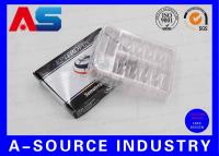 China 2ml Vial Storage Pharmaceutical Packaging Box , Plastic Trays And Paper Leaflets 10 vials for sale