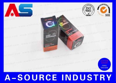 China Branded Pharmaceutical Packaging Labels For Boxes CMYK Printing Professional Design / peptide vials for sale