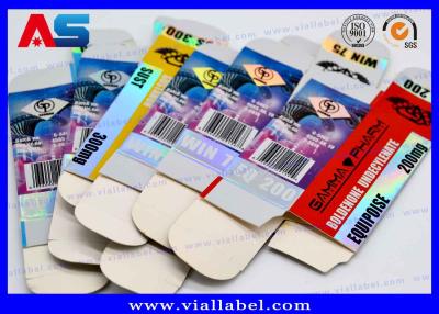 China Customized 10ml Vial Boxes With Holographic Printing And Matt Varnish Finish for sale