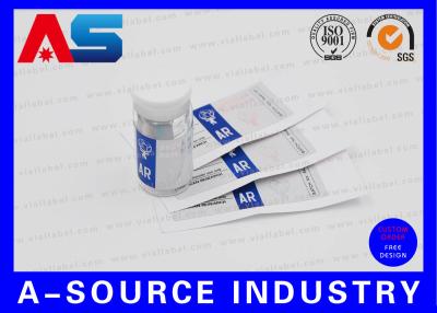 China 10mL Vial Labels Hologram Free Design for sale
