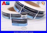 China 10ml Vial Sticker Label Genics Roll Bottle Sticker 191a Gene Pharmaceutical Usage for sale